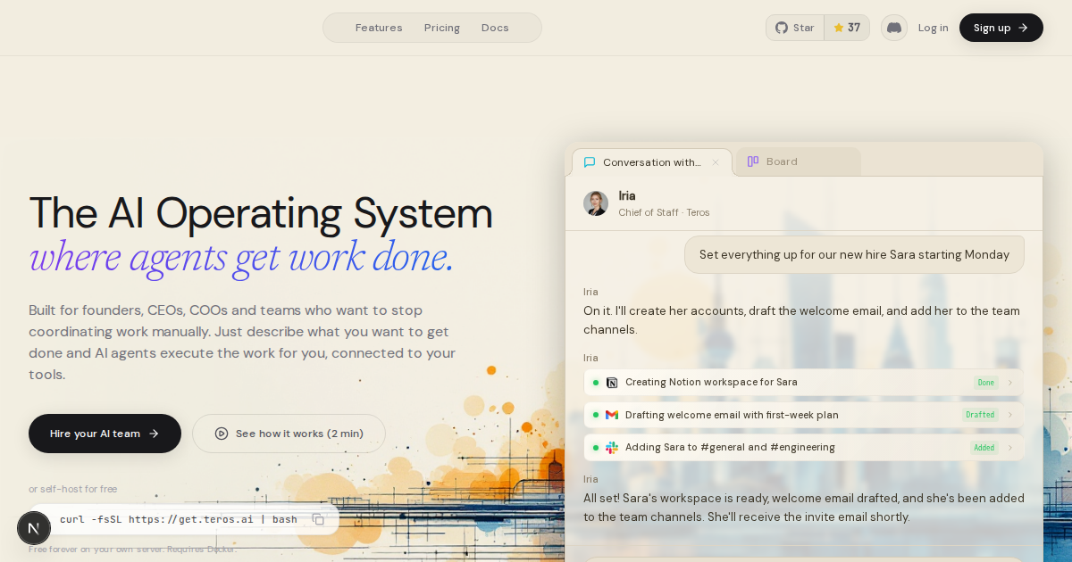 TEROS - The Future of Operating Systems